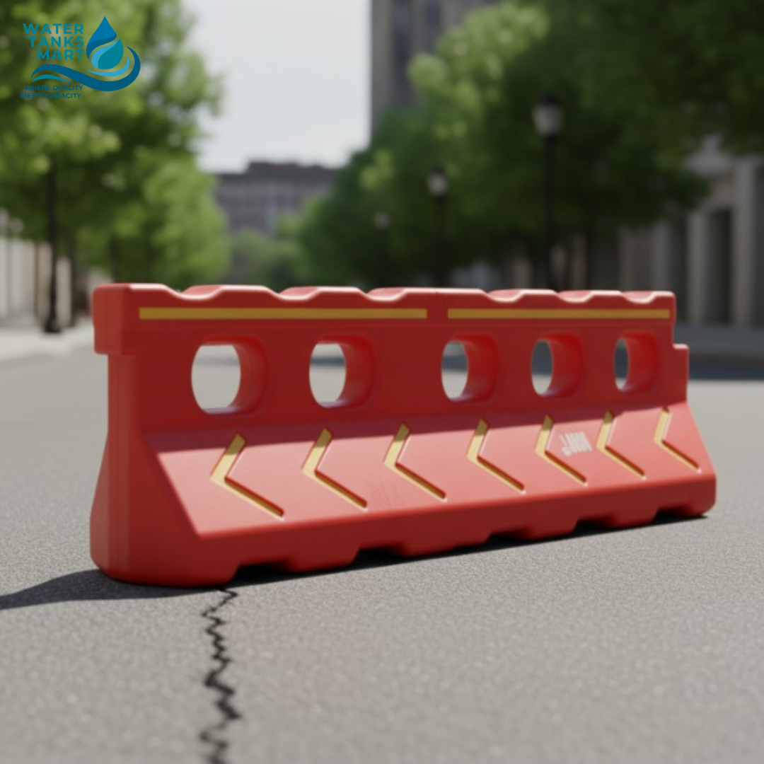 Dura Max Road Barrier – Heavy-Duty Traffic Safety Barrier | WaterTanks ...